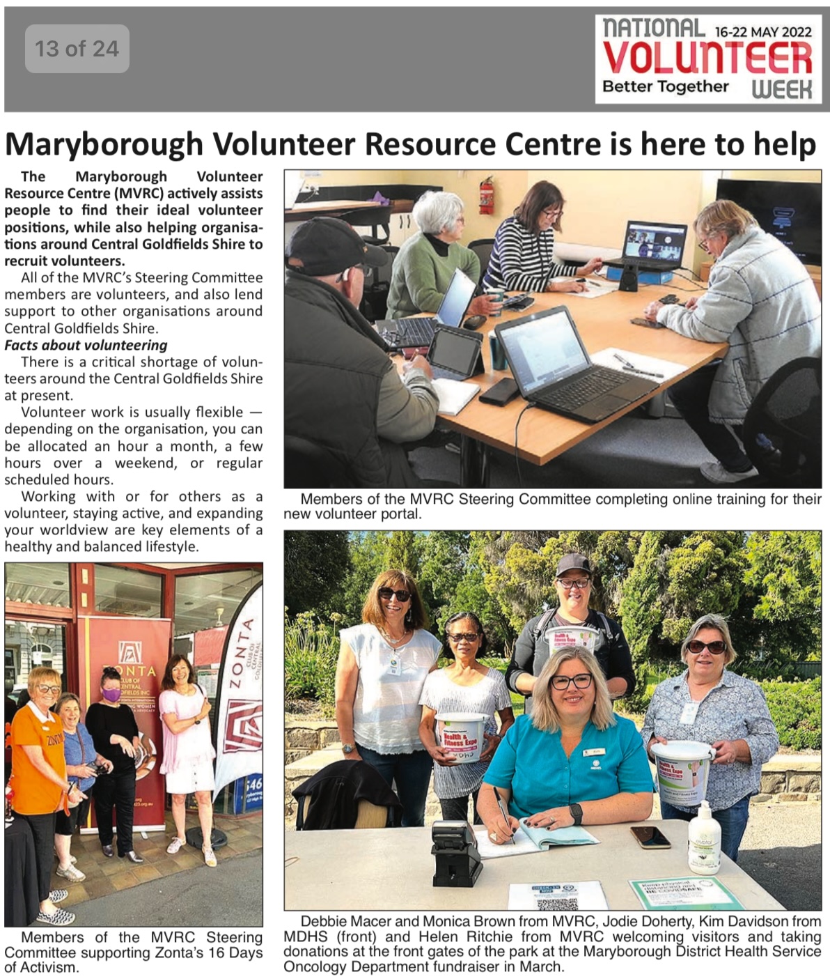 Maryborough Volunteer Resource Centre is here to help - Maryborough Volunteer Resource Group